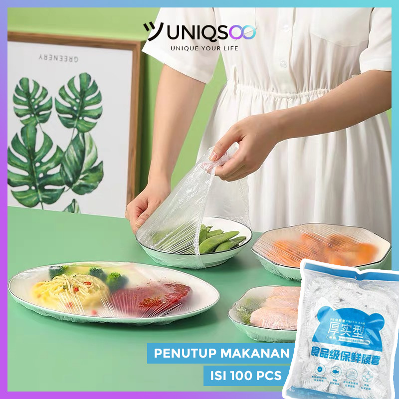 Jual UNIQSOO 100pcs Plastik Pelindung Makanan Buah Sayur / Plastik ...