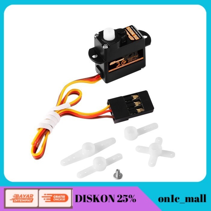 Jual ⭐QUALITY⭐ Ultra micro 2g 2.2g Mini Digital Servo for RC drone RC ...