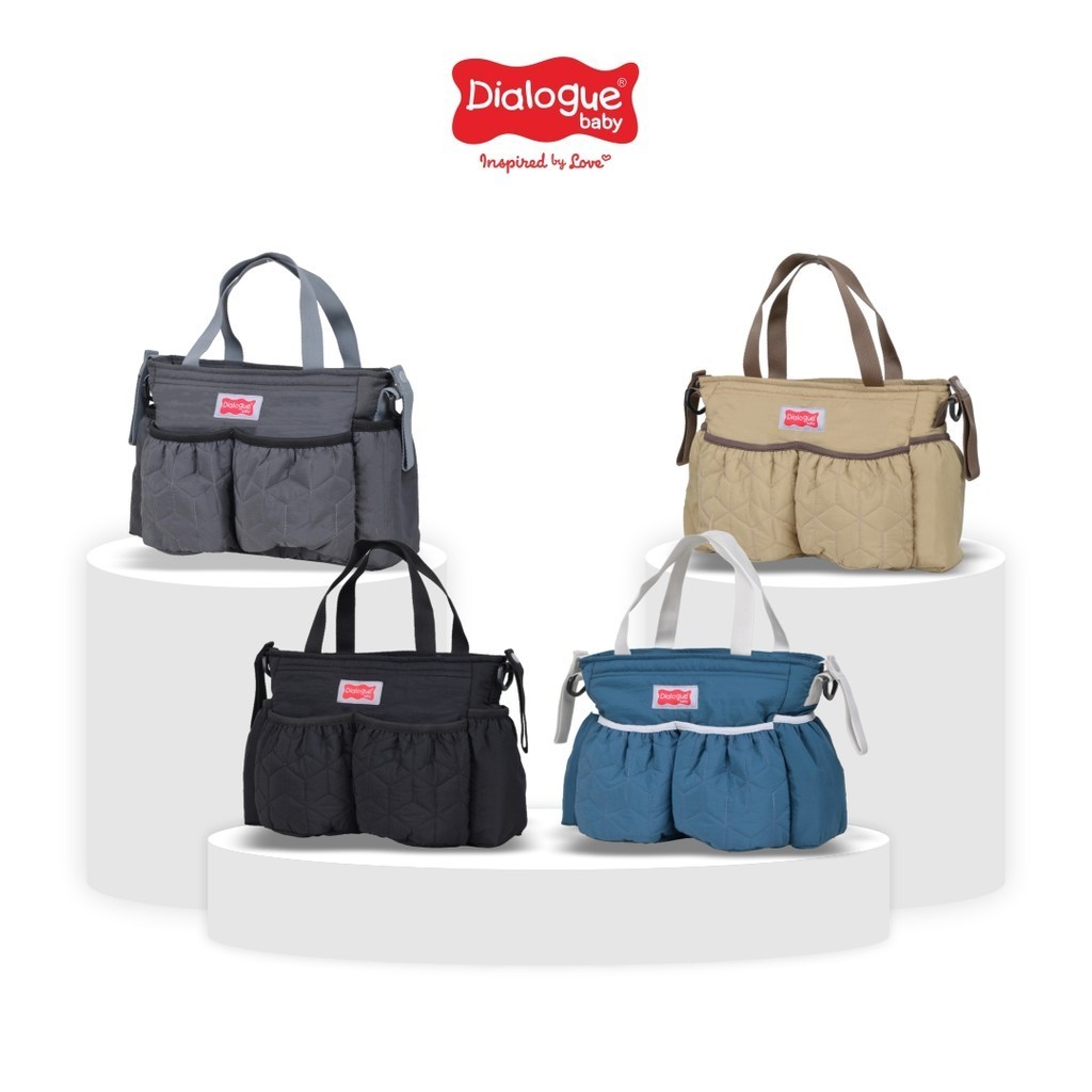 Jual Dialogue Baby Tas Organizer Diaper Bag 3 In 1 Ottimo Series ...