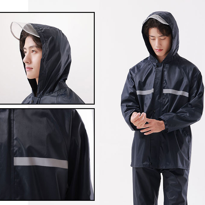 Jual Jas Hujan Raincoat Pria Dan Wanita Jas Hujan Ponco Setelan Jas Hujan Waterproof Jas Hujan ...