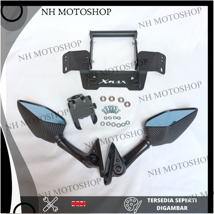 Jual PAKET BREKET SERVO SERPO SPION R25 PENDEK DAN HOLDER HP ALUMUNIUM ...