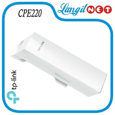 Jual TP-LINK CPE220 2.4GHz 300Mbps 1000mw 12dBi Outdoor CPE | Shopee ...