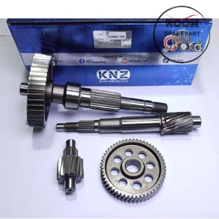 Jual Gigi Rasio Set VARIO 125 (KZR) VARIO 125 Gigi Rasio Lengkap Merk ...