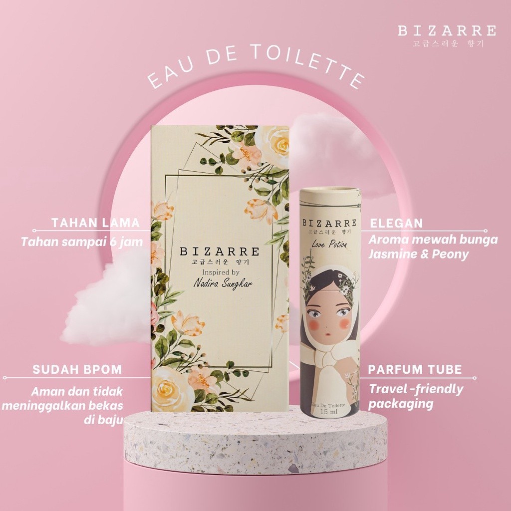 Jual (SPECIAL KVIBES) BIZARRE Parfum Wanita Eau De Toilette EDT X ...