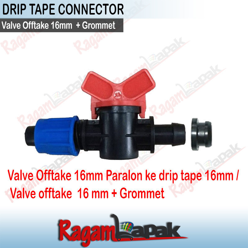 Jual Valve Offtake 16mm Paralon ke drip tape 16mm / Valve offtake 16 mm ...