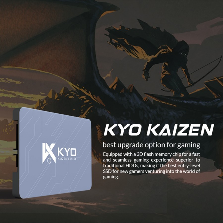 Jual KYO Kaizen SSD SATA III 2,5" 120GB 128GB 240GB 256GB 512GB 1TB ...