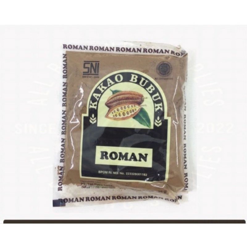 Jual cocoa powder kakao bubuk 35 gr roman | Shopee Indonesia