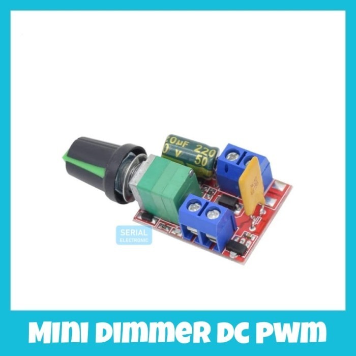 Jual Mini Dimmer DC PWM Motor Speed 4.5-35V 5A Controller Lampu LED 90W | Shopee Indonesia