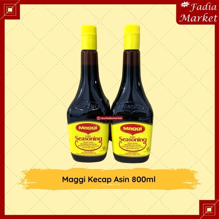 Jual Kecap Asin Maggi Bumbu Seasoning 800ml | Shopee Indonesia