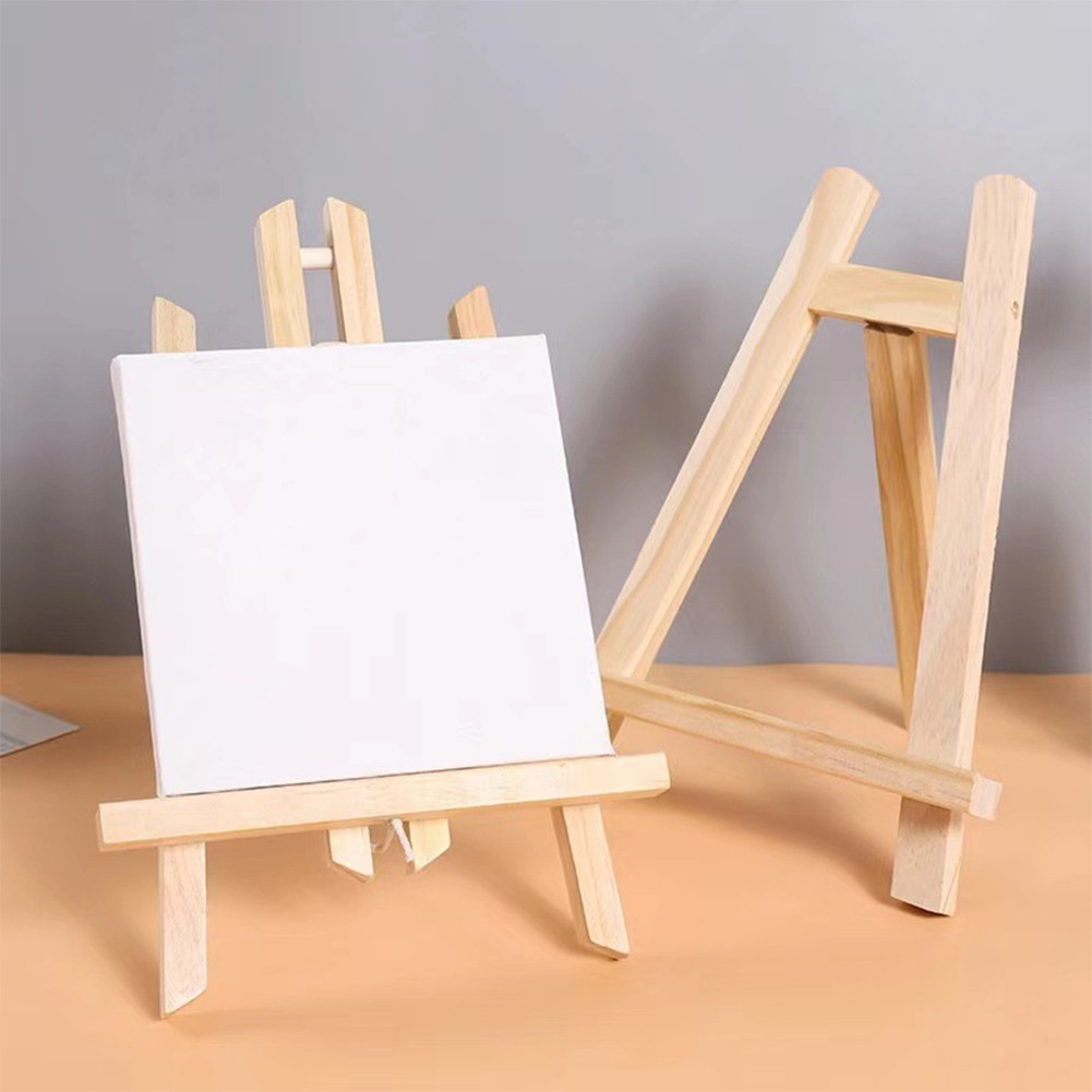 Jual Wood Easel Artist Art Easel Craft Mini Adjustable Table Card Stand ...