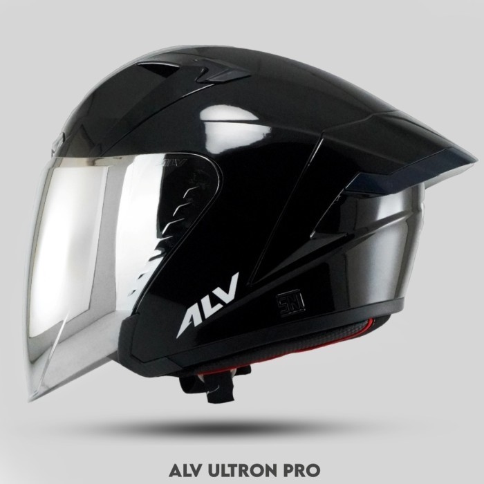 Jual ALV ULTRON PRO Helm Half Face - Helm Viral Budget Pelajar Helm SNI ...