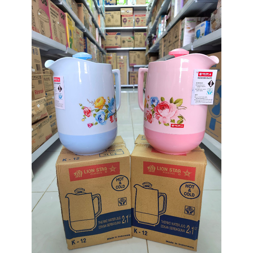 Jual THERMO WATER JUG ESKAN PANAS DINGIN 2,1 L LIONSTAR TEKO AIR | Shopee Indonesia
