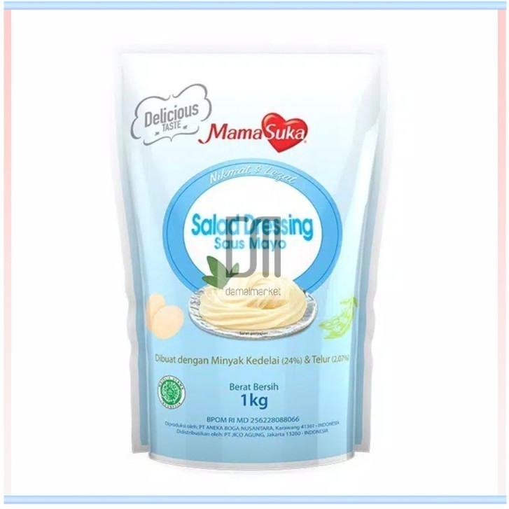 Jual Mamasuka Mayonaise Salad Dressing Saus Mayo Halal Murah Mantap ...