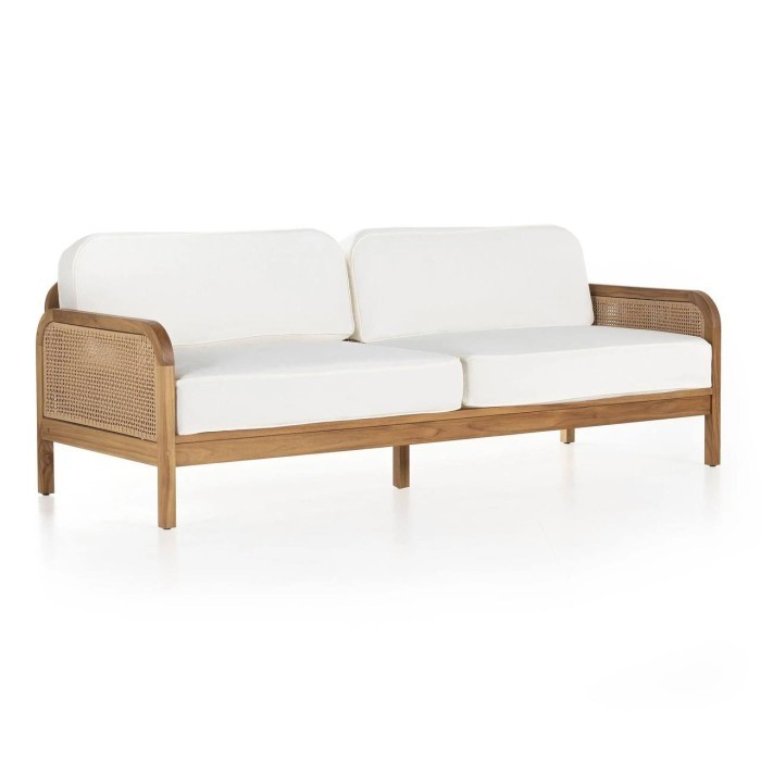 Jual A08 - Set Sofa Tamu Rotan Kursi Kayu Jati 321 - Morne Retro Wooden ...