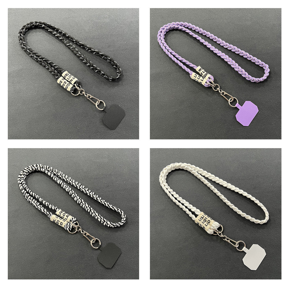 Jual Universal Crossbody Hp Lanyard Weave Mobile Phone Strap Neck Hemp ...