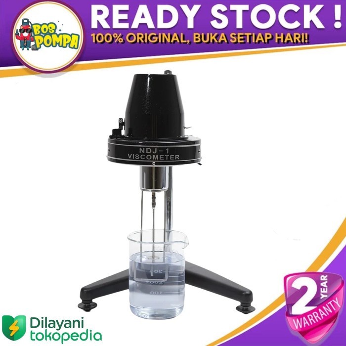 Jual Viscometer Rotary NDJ-1 Tester Viskometer Viscosity NDJ1 ...