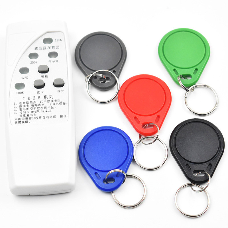 Jual 125khz CR66 RFID Copier Duplicator Cloner ID Card Access Control ...