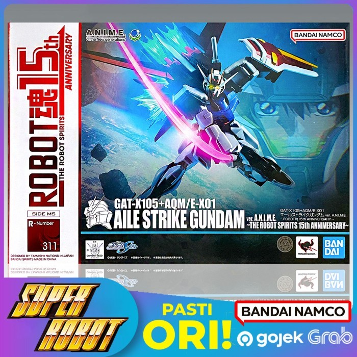 Jual RoDa Robot Spirits SIDE MS 15th Anniversary Aile Strike Gundam ver ...