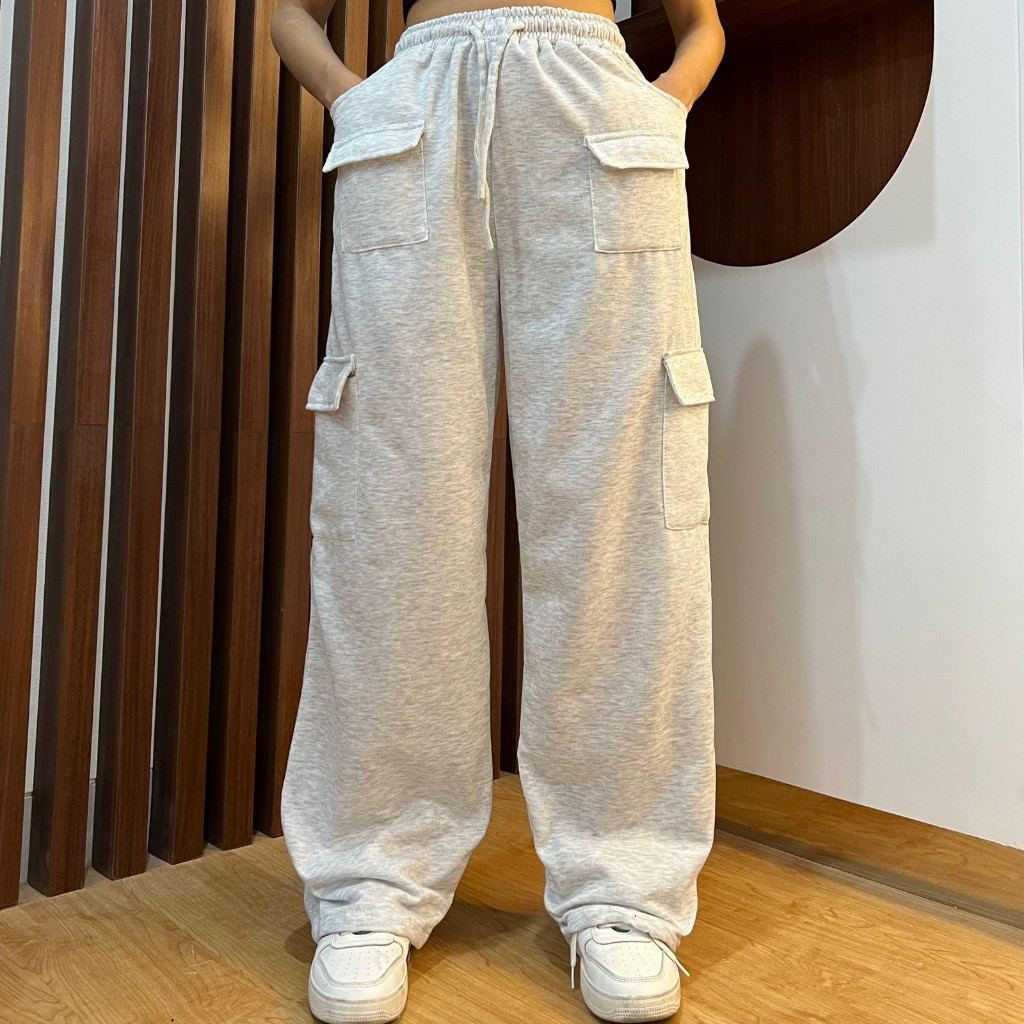 Jual INVERA - JOOLY UP CARGO SWEATPANT CELANA SAKU BANYAK POTONGAN ...