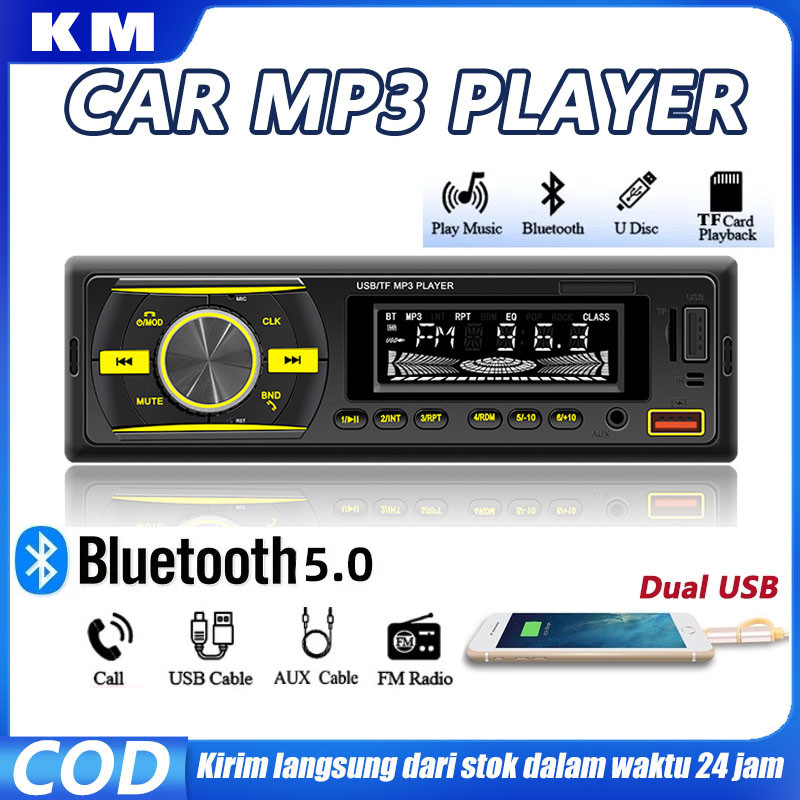 Jual COD Tape Audio Mobil Mp3 Player Pemutar Mp3 Radio Multimedia FM ...