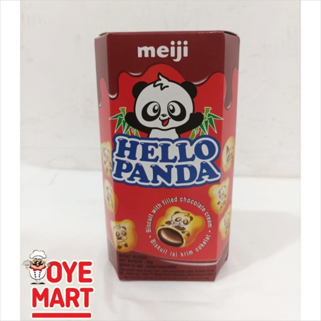 Jual MEIJI HELLO PANDA CHOCOLATE 45GR | Shopee Indonesia