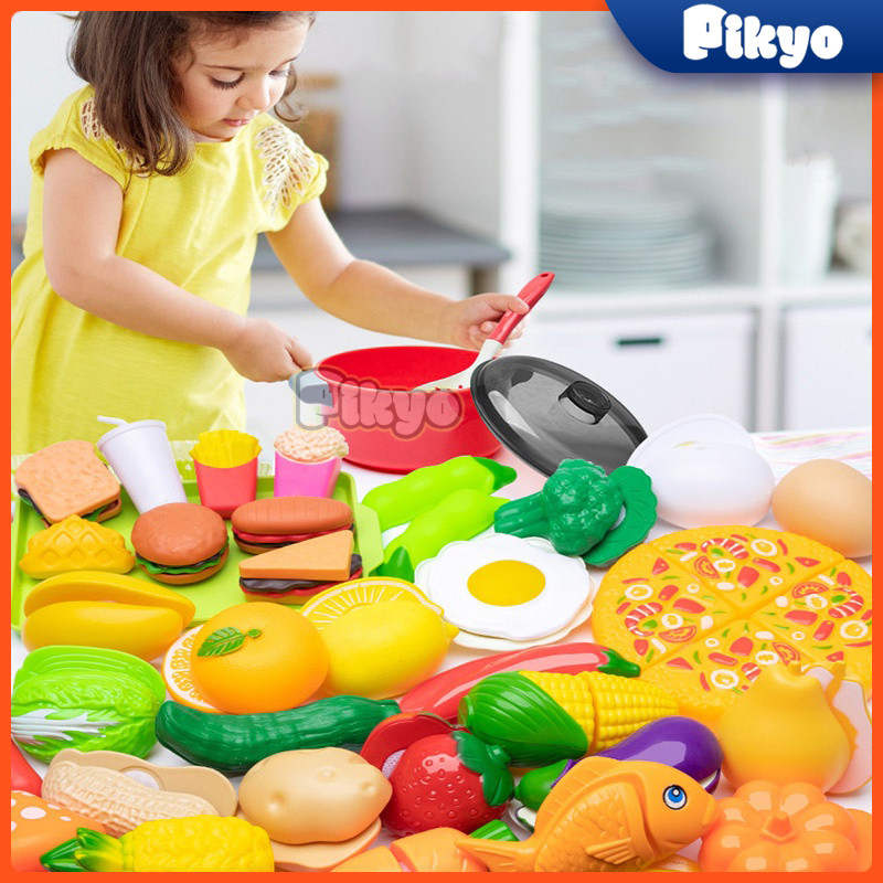 Jual Pikyo Mainan Masak Masakan 108pcs Set Mainan Dapur Anak Bermain Rumah Mainan Cooking Set ...