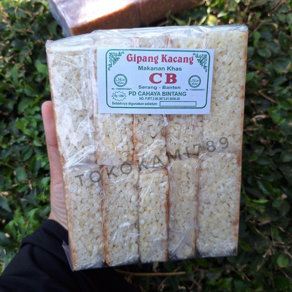 Jual Gipang Ketan Lapis Kacang Khas Banten 1 Pak Isi 10 | Shopee Indonesia