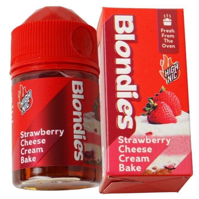 Jual Liquid Vape Vapor Blondies V1 Strawberry Cheese Cream Bake 60ML By ...