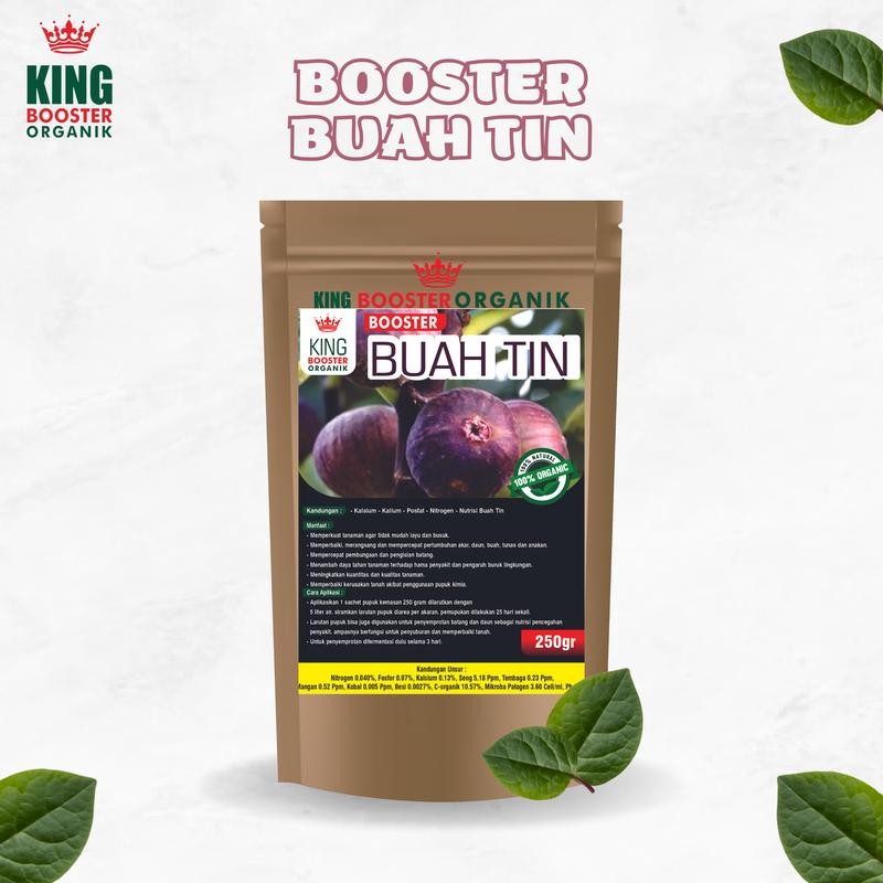 Jual PUPUK BOOSTER PELEBAT BUAH TIN | booster nutrisi organik 250 gram | Shopee Indonesia