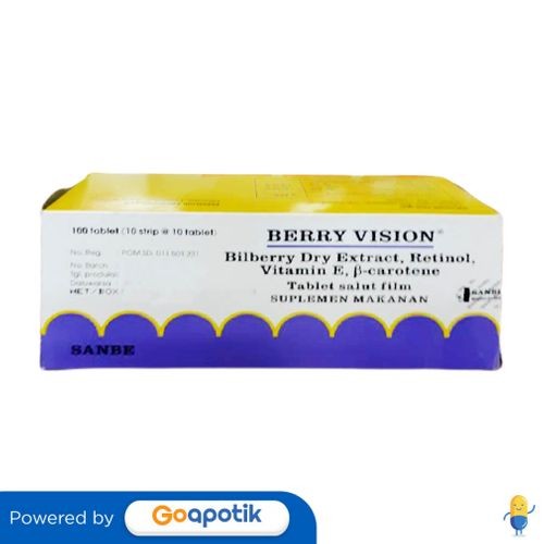 Jual Berry Vision Box 100 Tablet | Shopee Indonesia