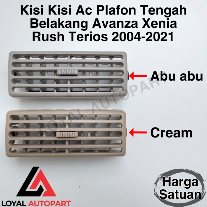 Jual Kisi Kisi Ac Plafon Mobil Avanza Xenia Rush Terios 2004-2021 Harga ...