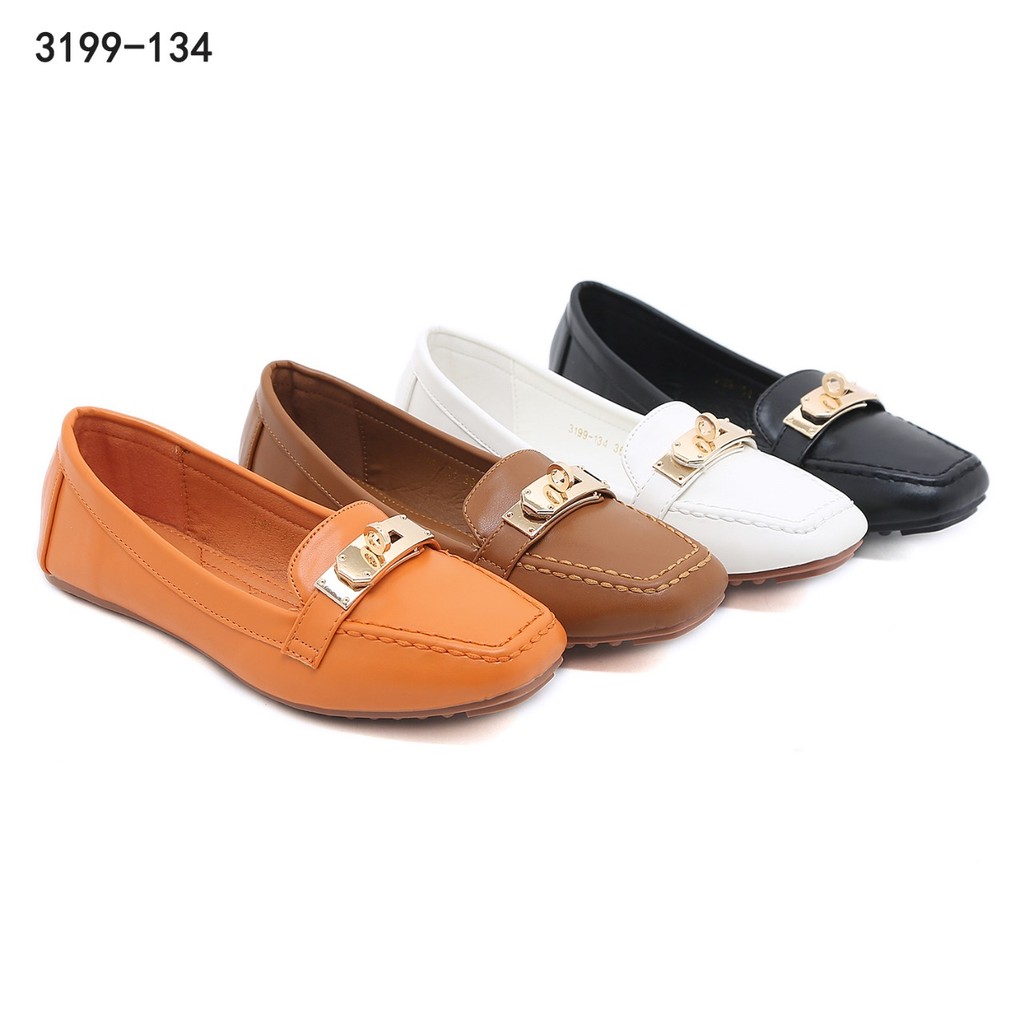 Jual UR28 3199-134 Buckle Kelly Flat Shoes HIGH QUALITAS | Shopee Indonesia