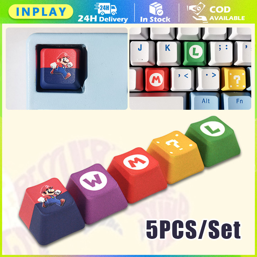 Jual Mario Pac-Man Personalisasi 5 Tombol Dengan Keycaps Keyboard ...