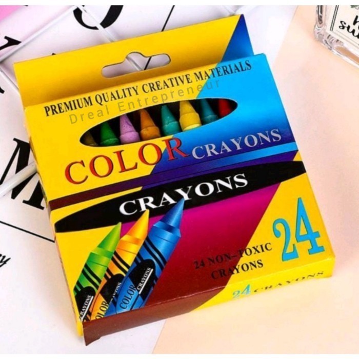 Jual Pensil Crayons Krayon Pewarna Non Toxic Kecil Pocket Coloring 1 ...