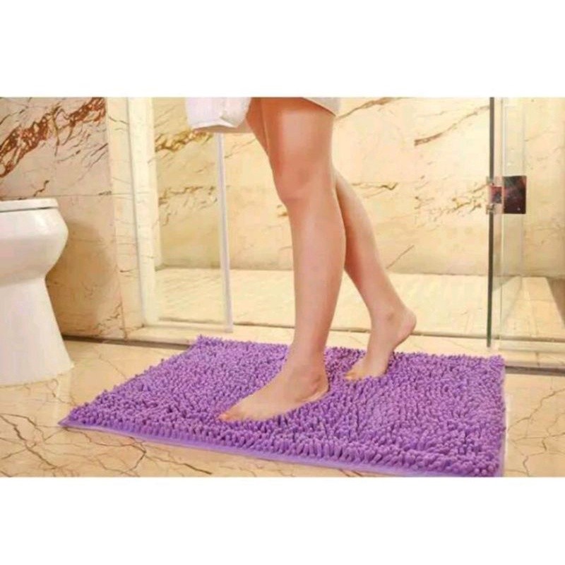 Jual Keset Kaki Cendol Anti Selip 40 x 60 CM Kain Lantai Mikrofiber ...