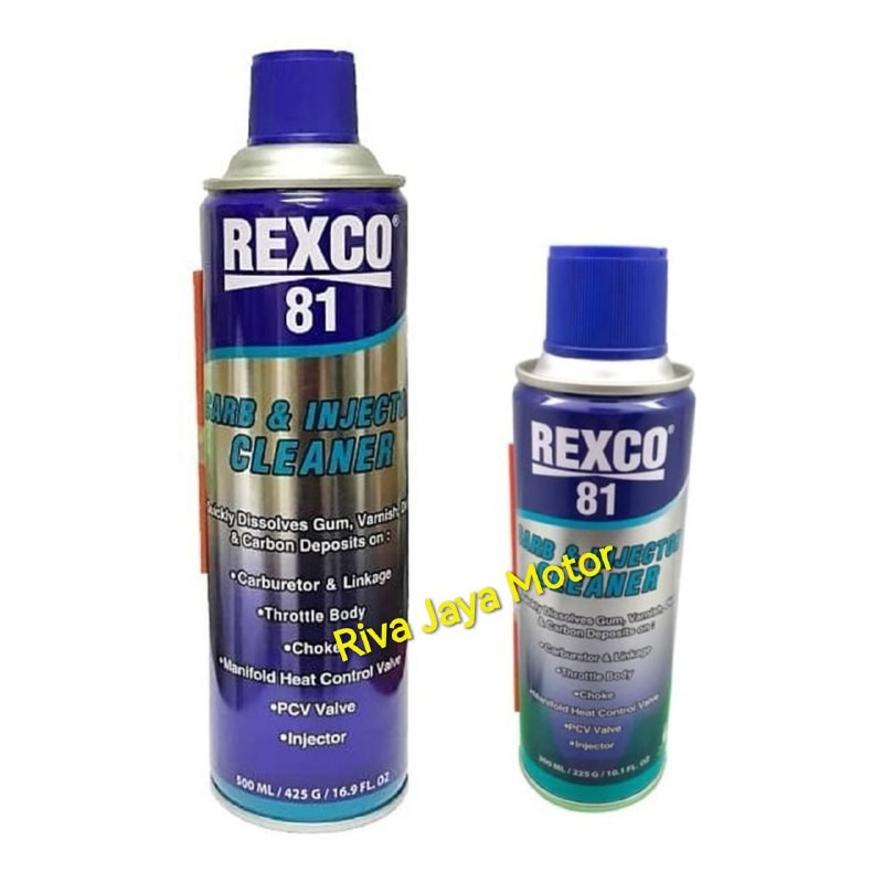 Jual Karburator Injector Cleaner Rexco R81 300ml 500ml Original Cairan ...