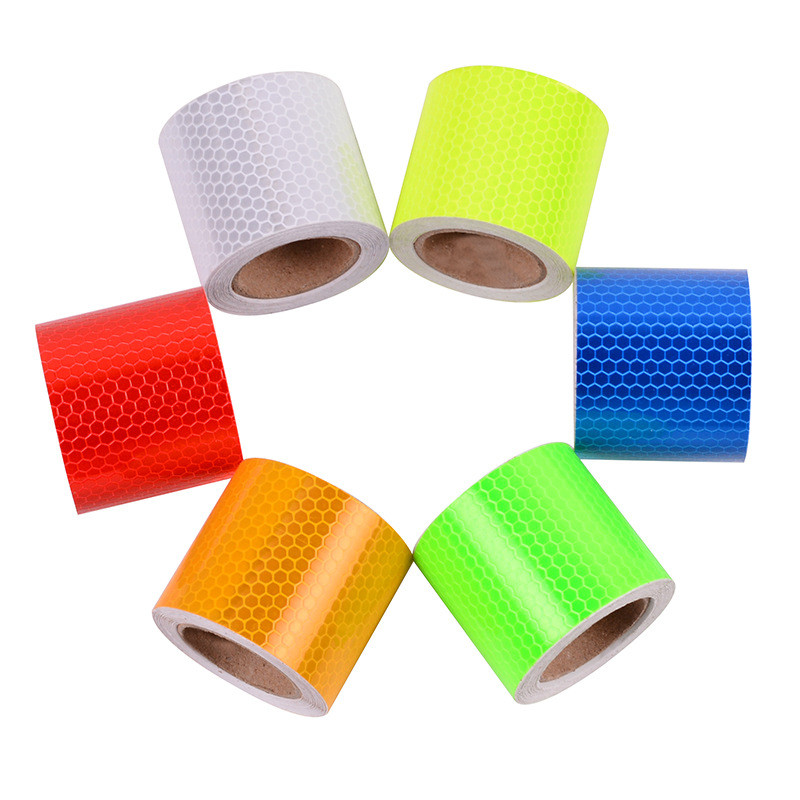 Jual 1Roll 5cmx3m Reflective Tape Sticker Adhesive Night Reflection ...