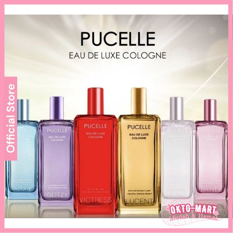 Jual Pucelle Eau De Luxe Cologne 100ml - Parfume - Minyak Wangi Kaca ...