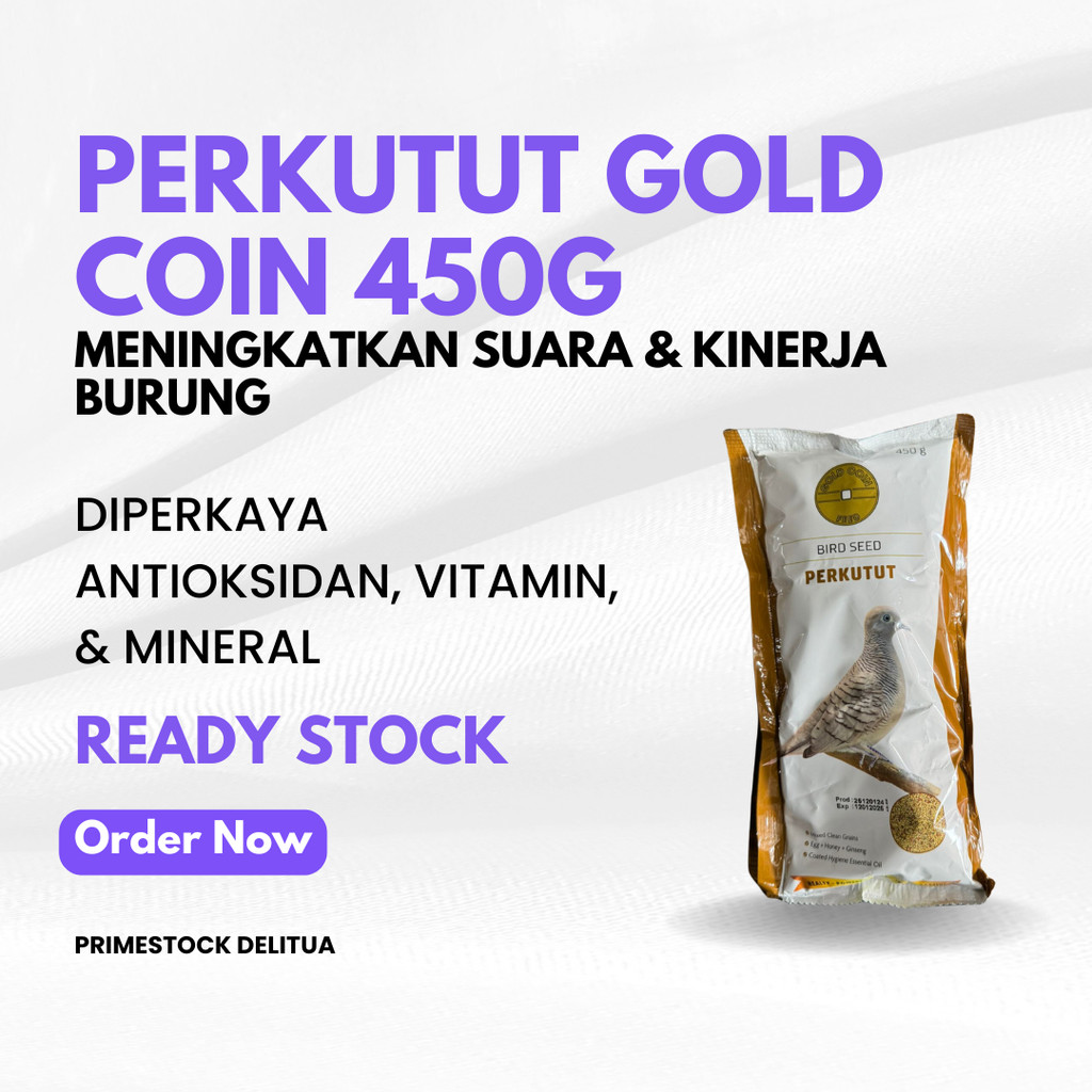 Jual Perkutut Gold Coin - Makanan Khusus Perkutut dengan Telur, Madu ...