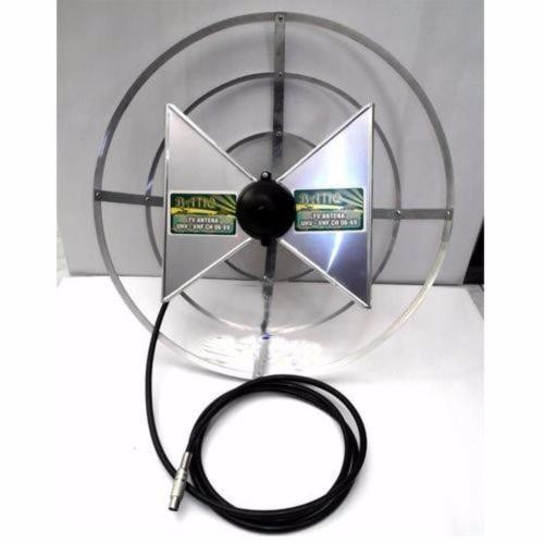 Jual Antena Wajan Bolic UHF VHF Antena TV Bulat Bisa Outdoor Indoor ...