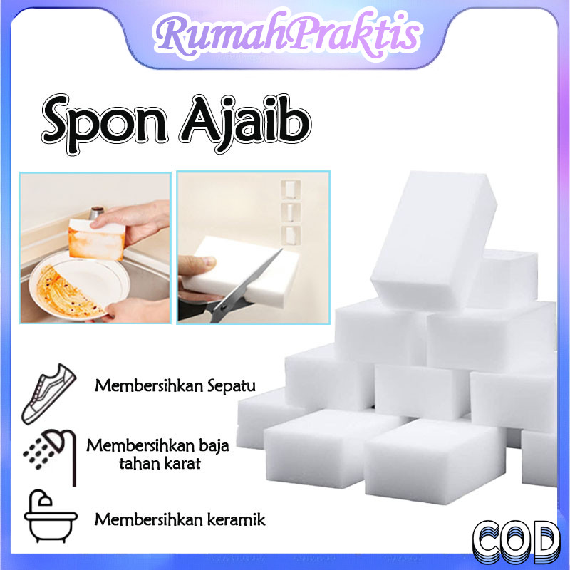 Jual jepang melamin spon cuci piring/busa magic spons busa ajaib ...
