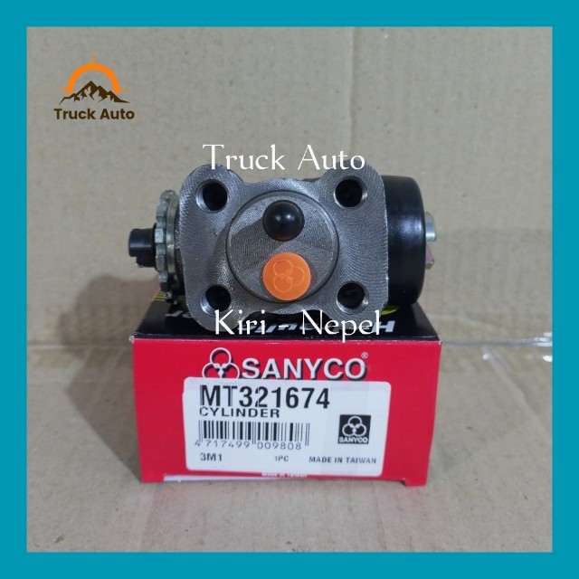Jual Sanyco Wheel Cylinder Master Rem Roda Depan Kiri Nepel Mitsubishi ...