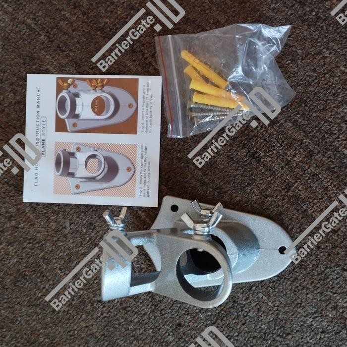 Jual Bracket Tembok Tiang Bendera Merah Putih Ala Eropa - Bracket ...