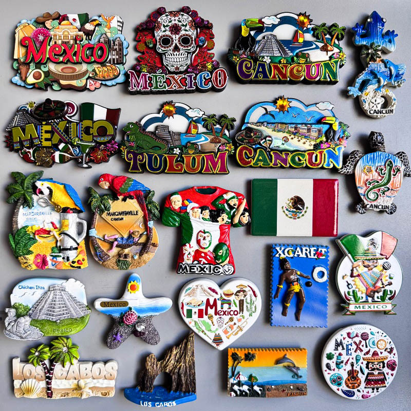 Jual Fridge magnet Mexico Cancun Tourist Souvenirs Los cabos ...