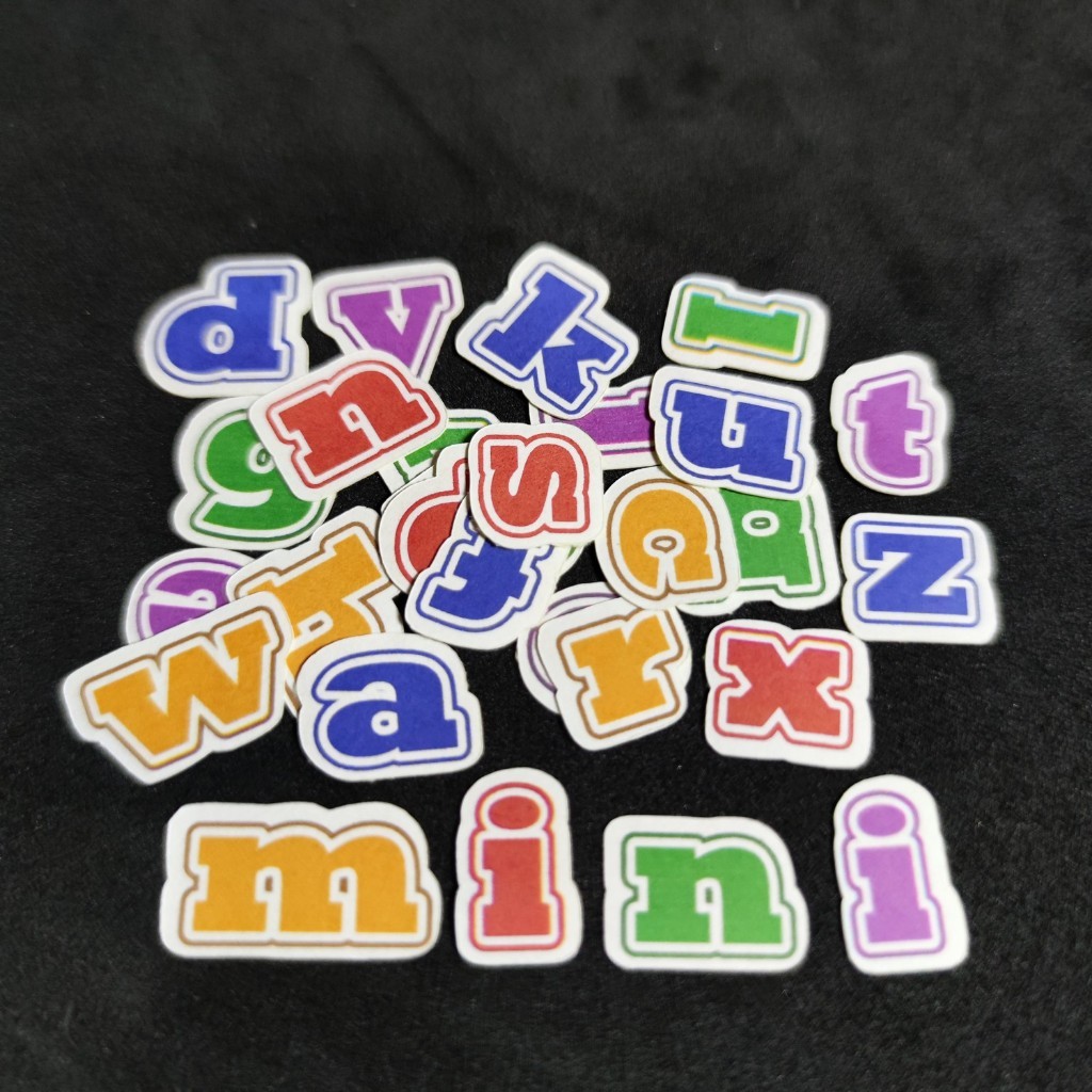 Jual Stiker Huruf Kecil Stiker Huruf Ukuran Kecil Lengkap A Sampai Z ...