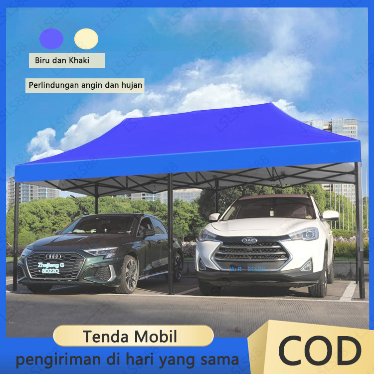 Jual Tenda Lipat Atap Tenda Jualan 3X4 3x6 Full Set Tenda Gazebo Tenda ...