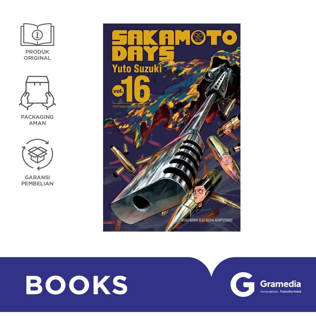 Jual Sakamoto Days 16 (Yuto Suzuki) | Shopee Indonesia
