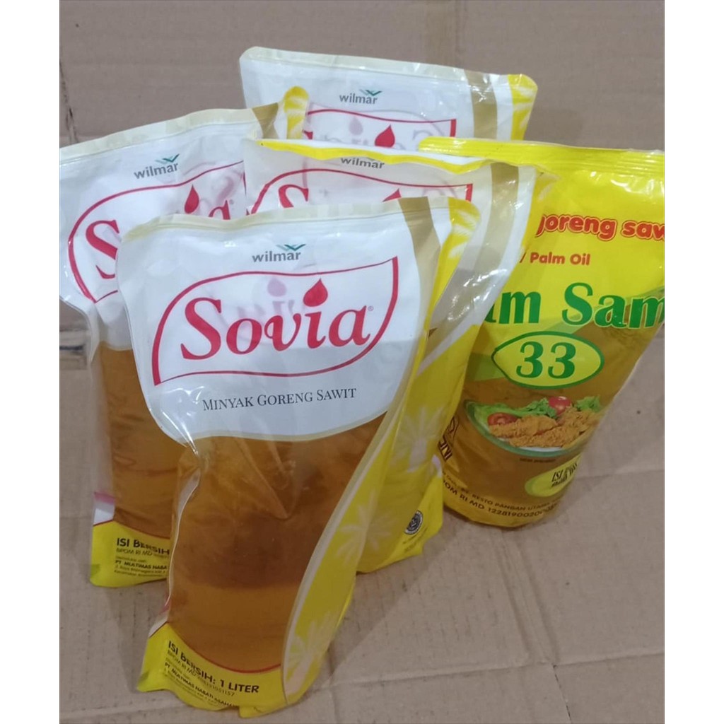 Jual Minyak Goreng Sovia Kemasan 800ML / 3pcs | Shopee Indonesia