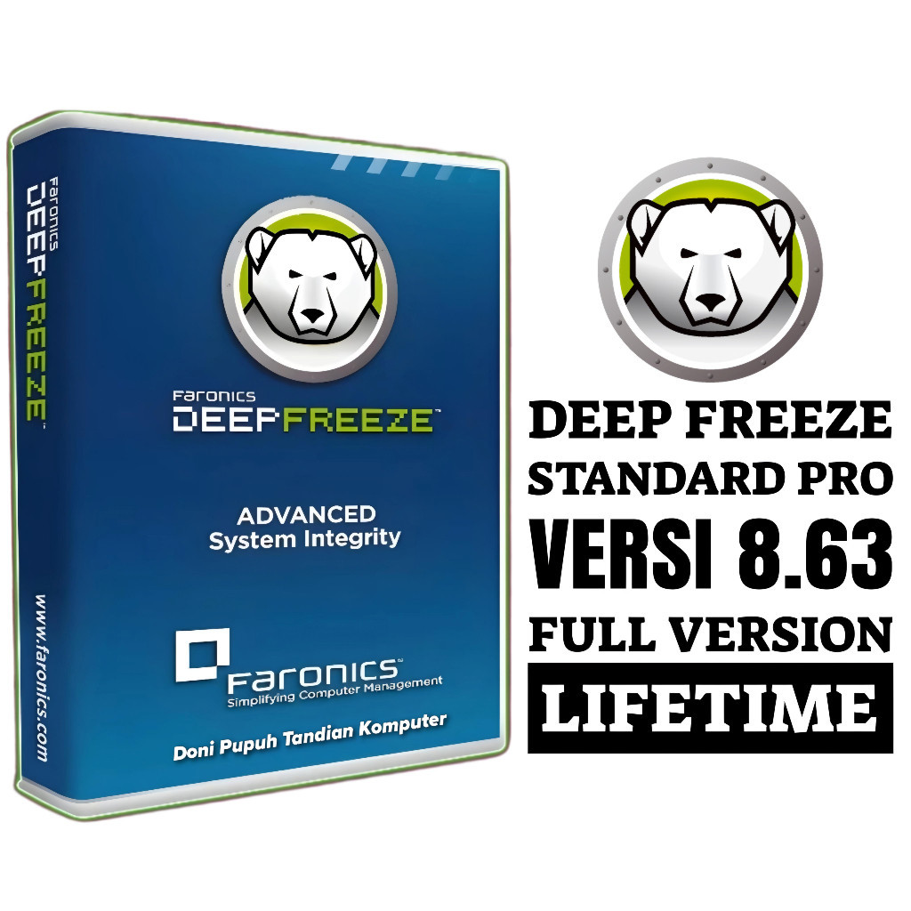 Jual Deep Freeze Standard Pro Full Version Lifetime + Video Cara Install | Shopee Indonesia