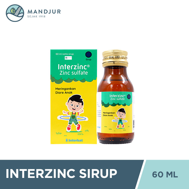 Jual Interzinc Sirup 60 mL - Obat Diare Anak | Shopee Indonesia